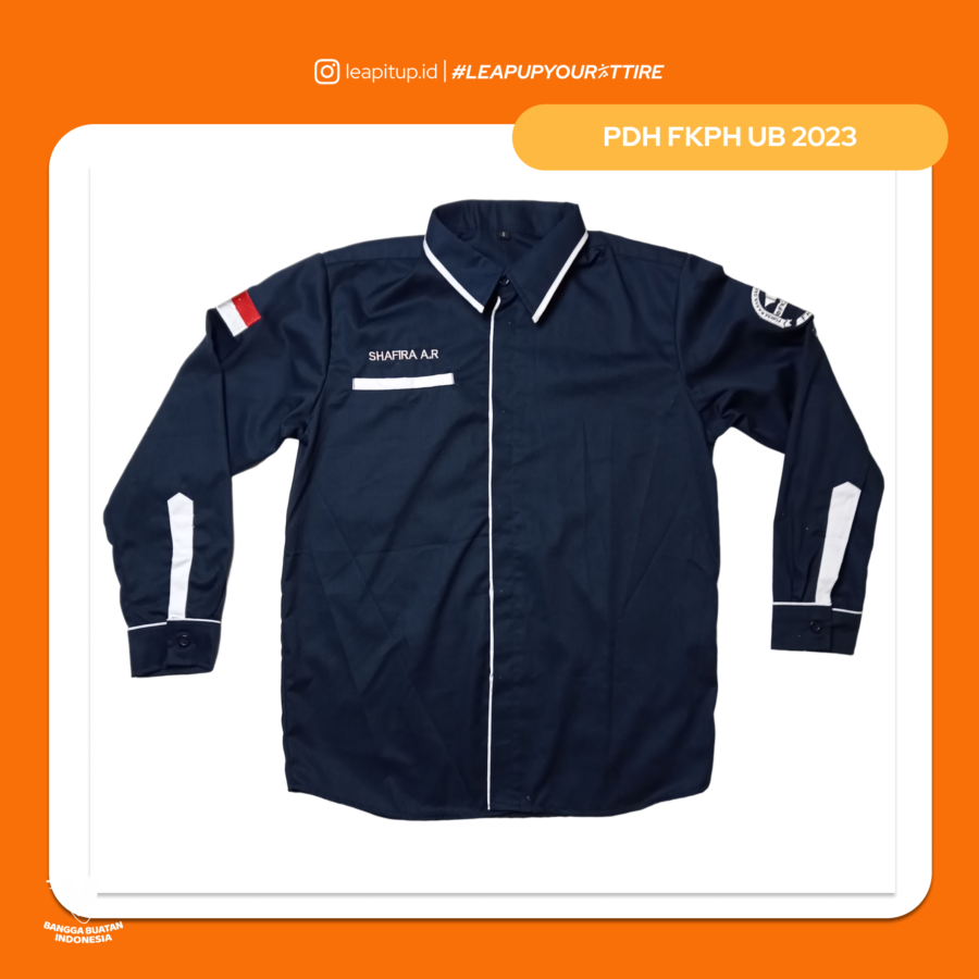 Kemeja PDH FKPH Universitas Brawijaya 2023 - Portofolio Macroscope Group