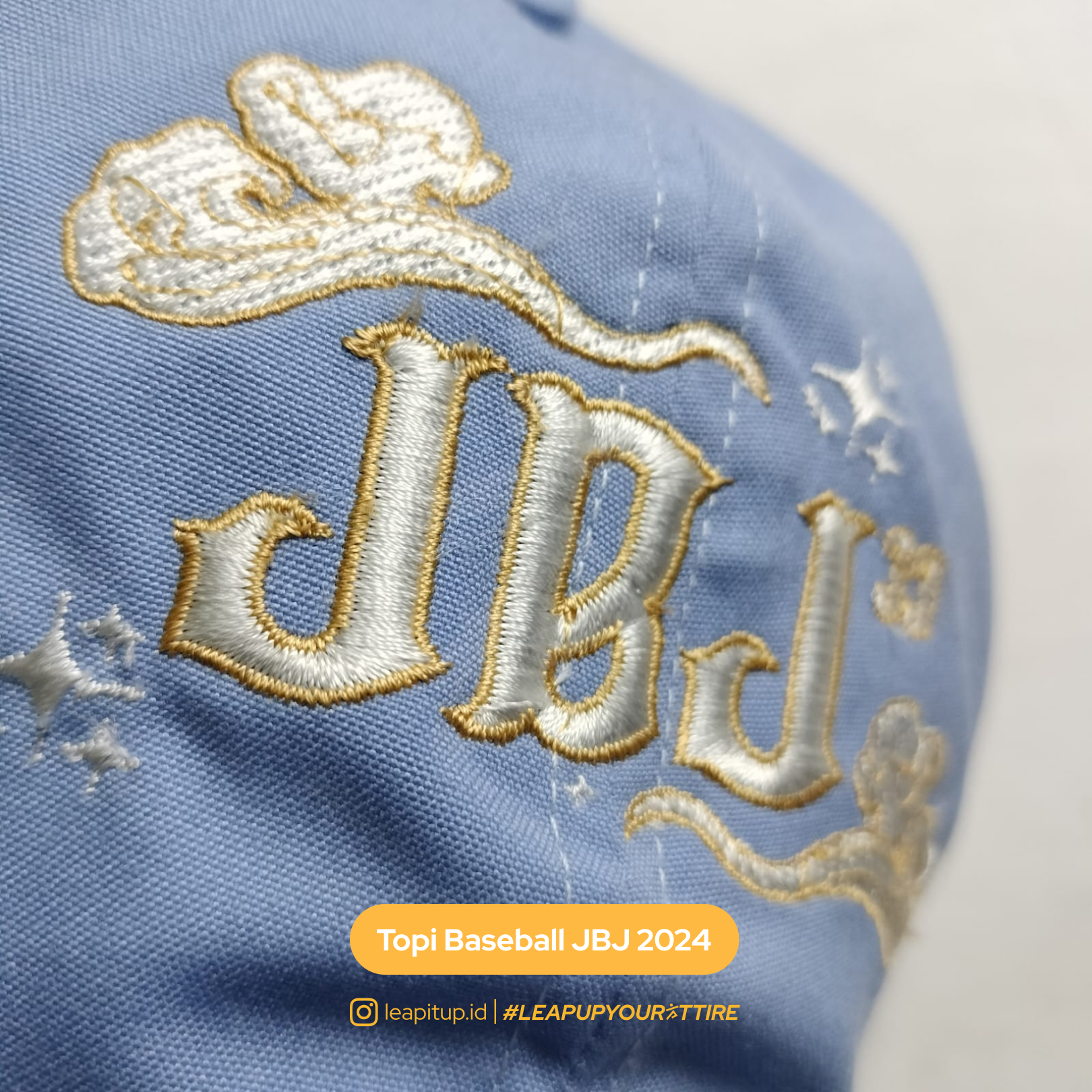 Topi Baseball Bordir JBJ 2024 - Portofolio Macroscope Group