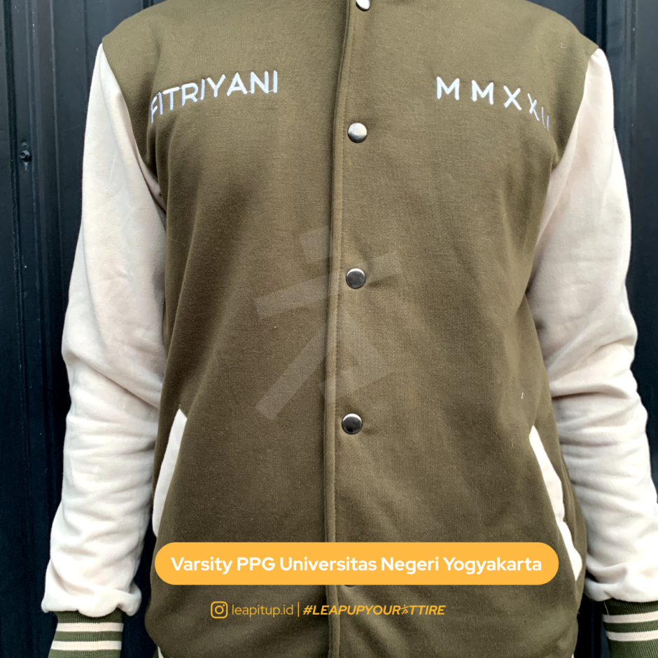 Jaket Varsity PPG Universitas Negeri Yogyakarta - Portofolio Macroscope ...